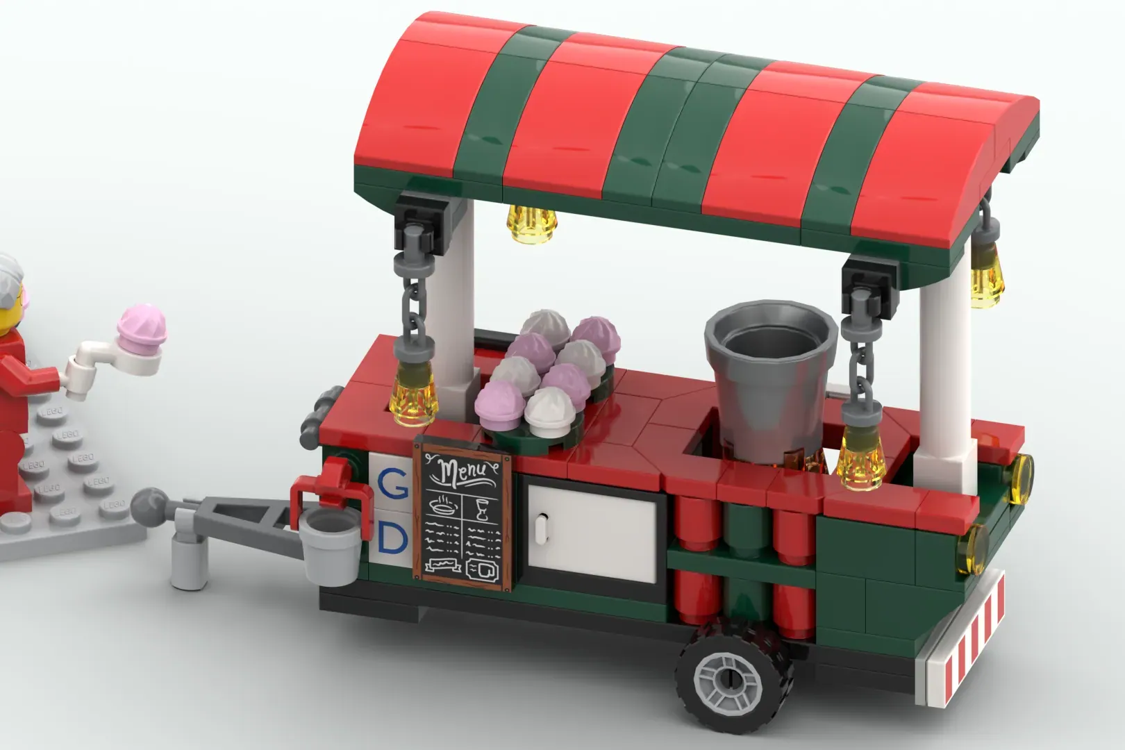 Grammy's Dumpling Cart | LEGO® Ideas