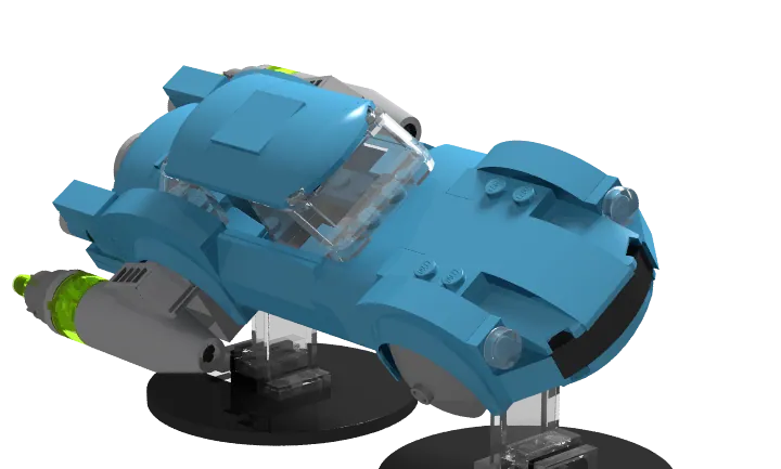 Retro Flying Concept Car | LEGO® Ideas