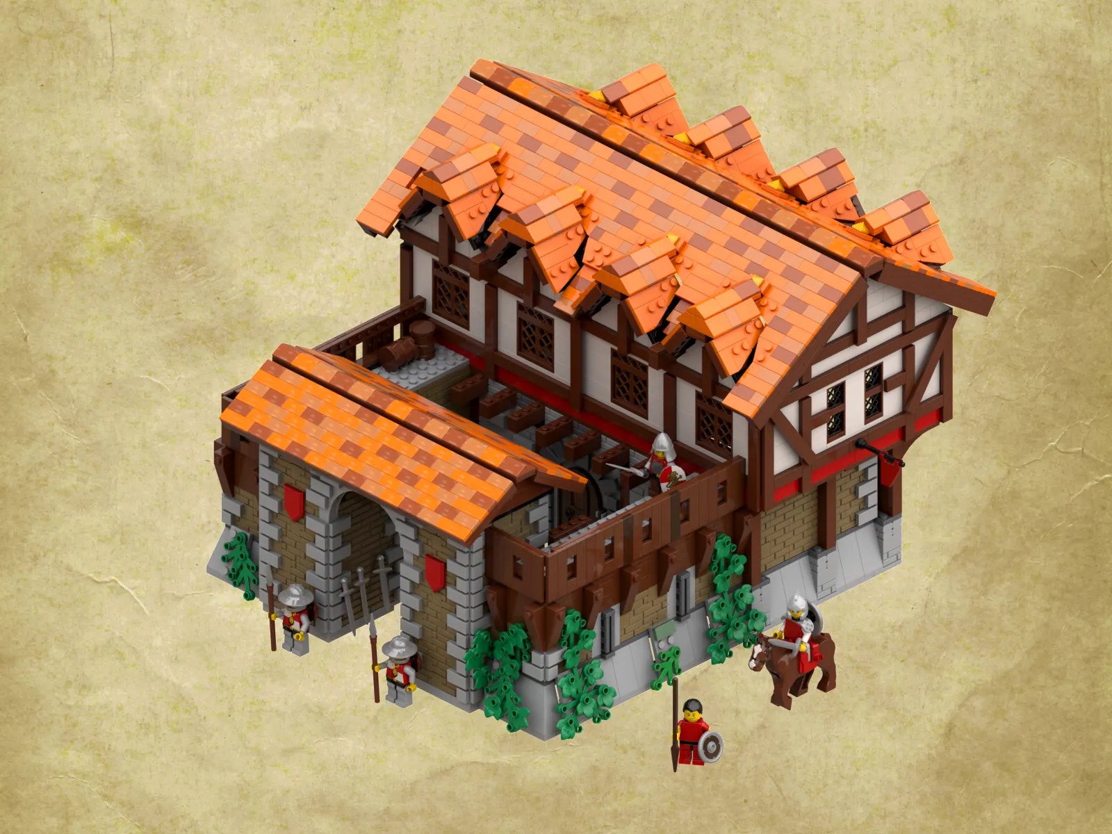 Age of Empires 2 Barracks | LEGO® Ideas