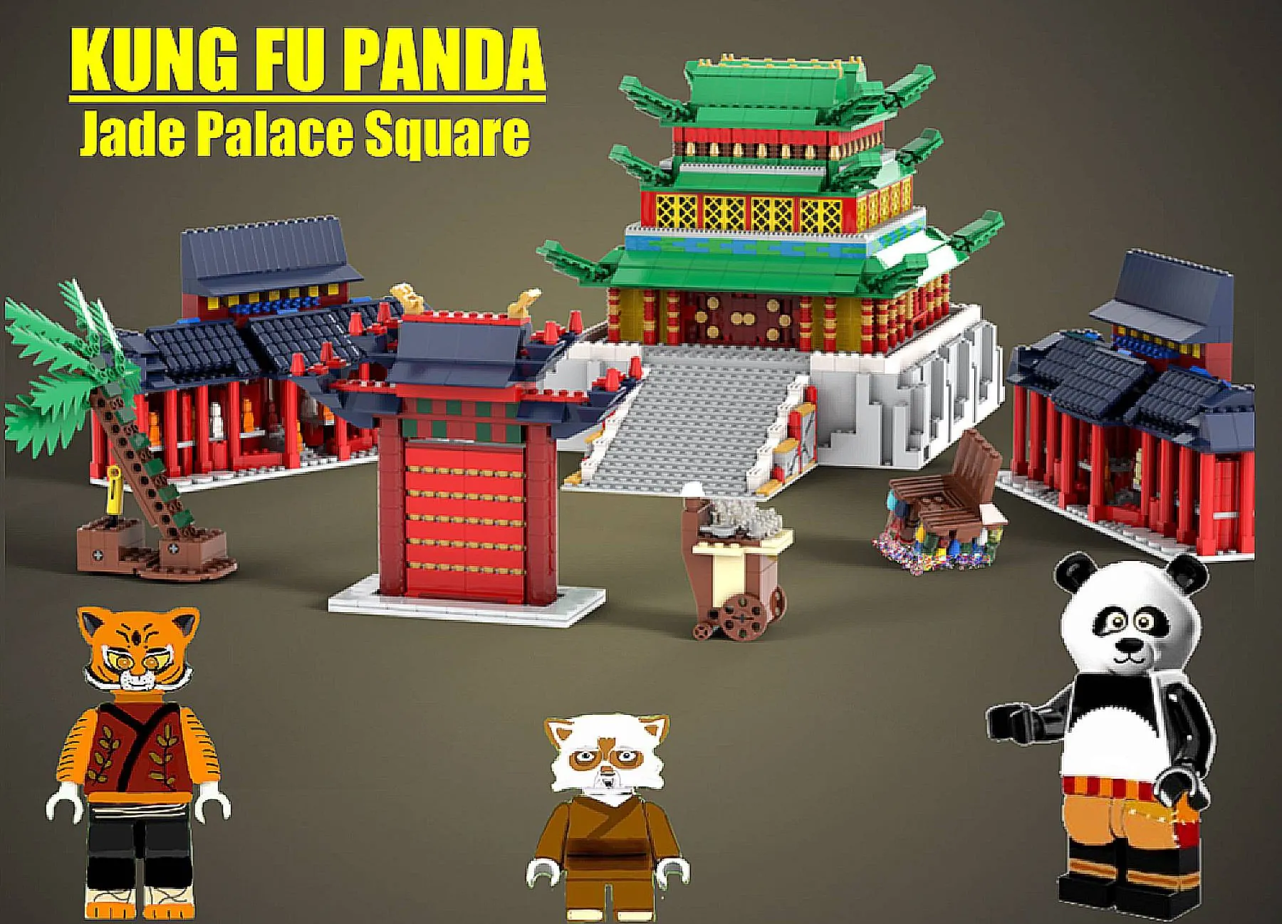 Kung Fu Panda: Jade Palace Square | LEGO® Ideas