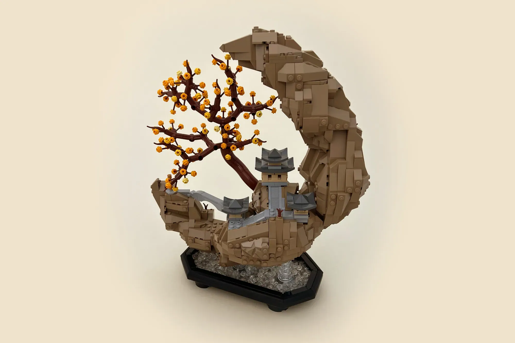 Crescent Moon Rock Sculpture | LEGO® Ideas