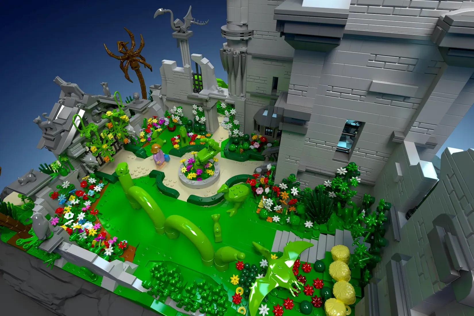 Edward Scissorhands Castle | LEGO® Ideas