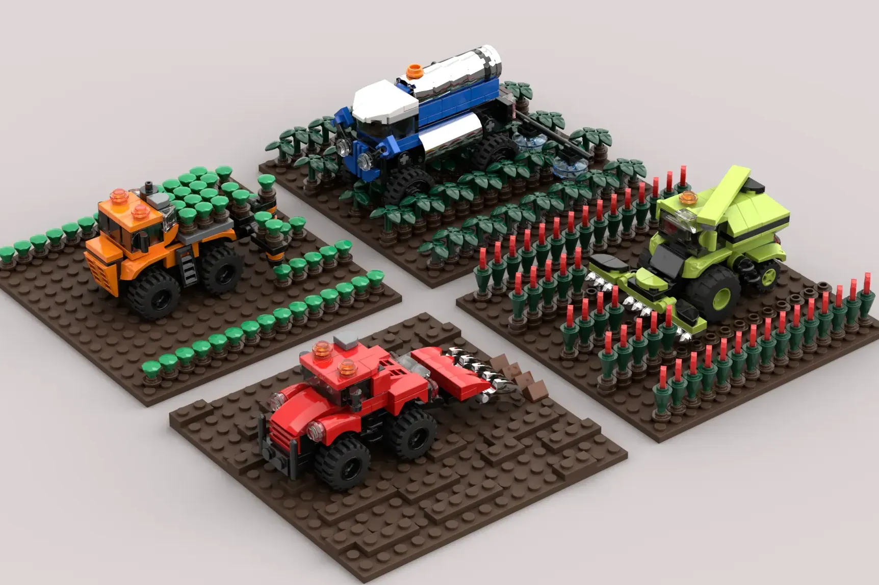 Mini Tractors | LEGO® Ideas