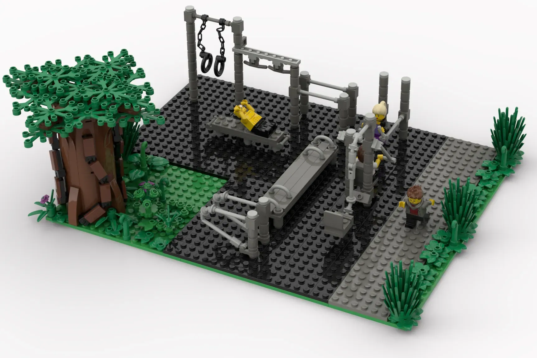 The Outside Gym | LEGO® Ideas