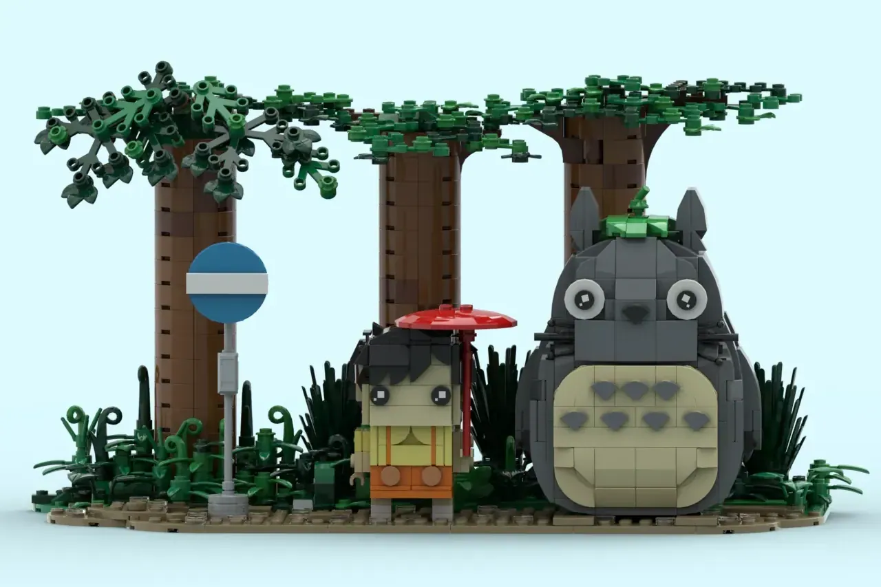 My Neighbor Totoro - Bus-Stop Scene | LEGO® Ideas
