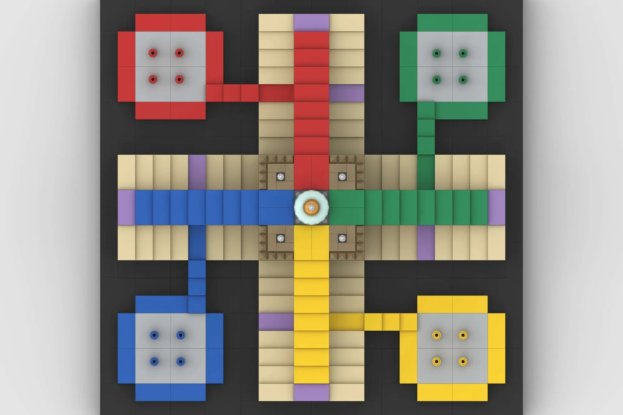 3D Parcheesi: The Spiral Quest | LEGO® Ideas
