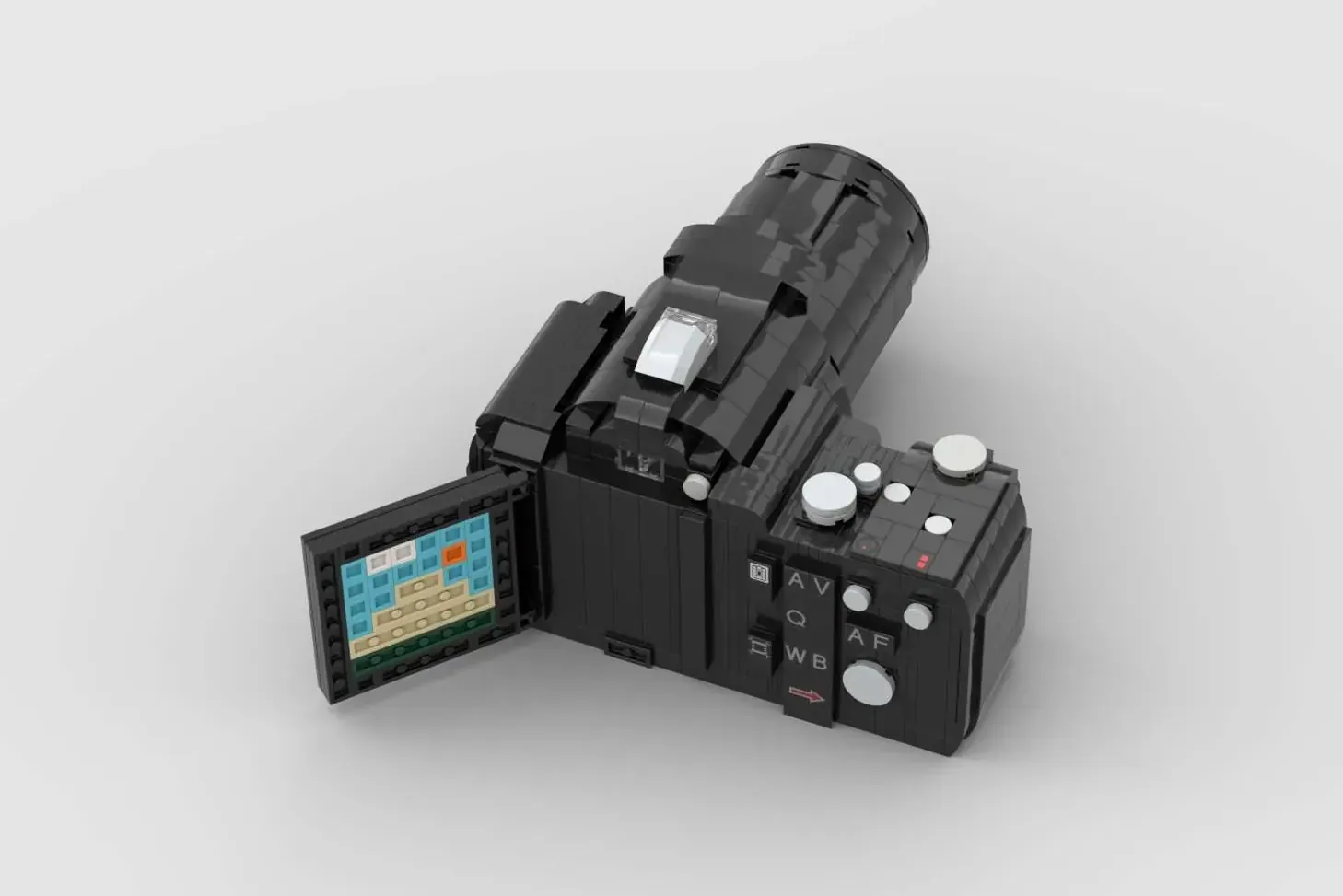 Digital Photo Camera With Changeble Objective Lens | LEGO® Ideas