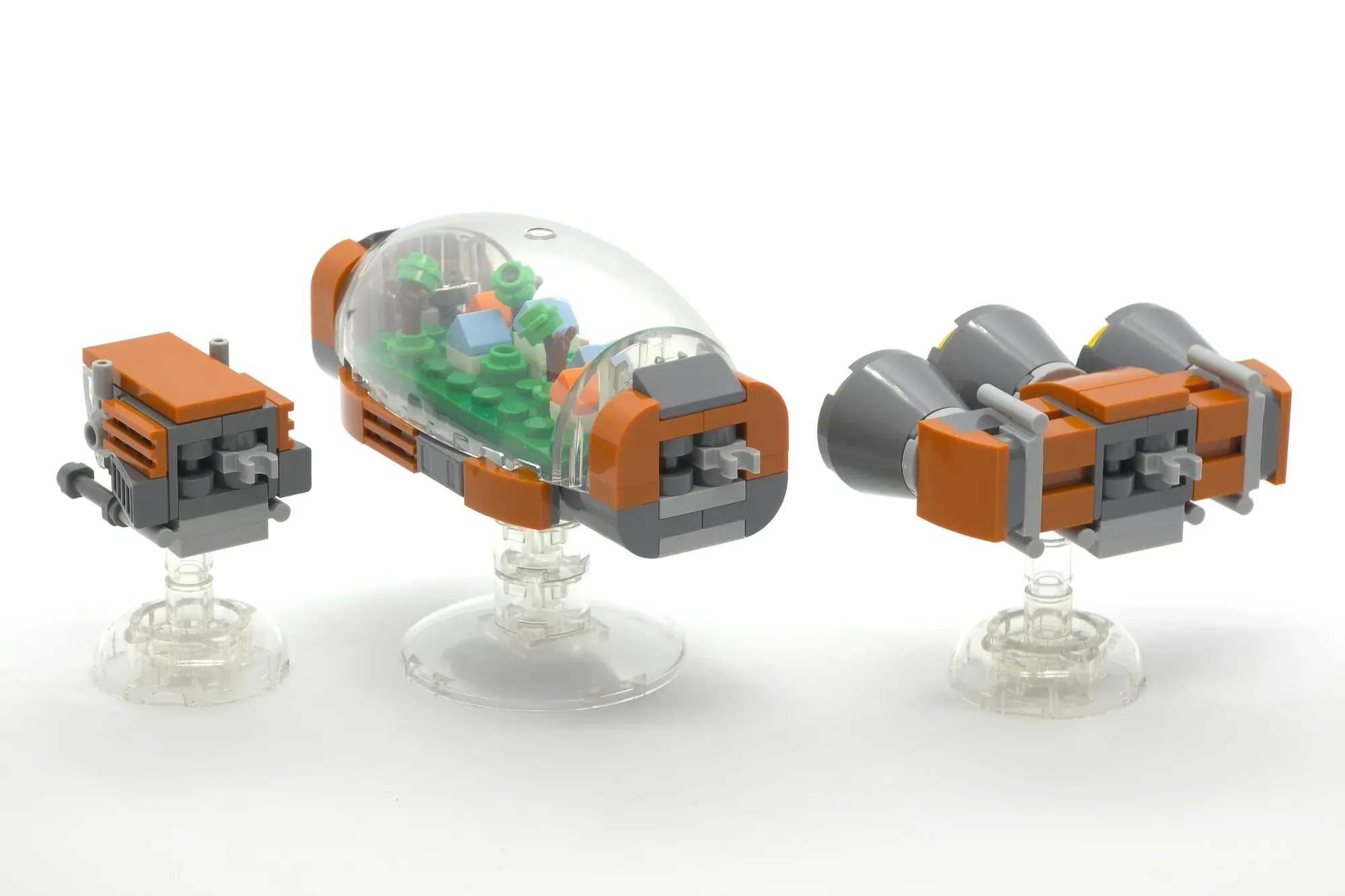 The Terrarium Ark: Modular Colony Ship | LEGO® Ideas