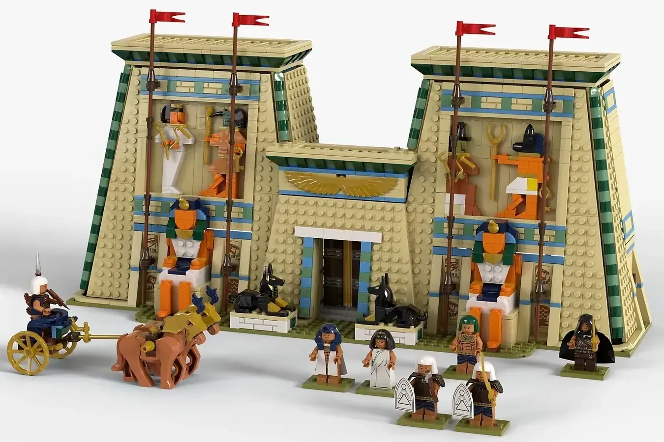 10K Club Interview: ANCIENT EGYPTIAN TEMPLE by GJC15344 | LEGO® Ideas
