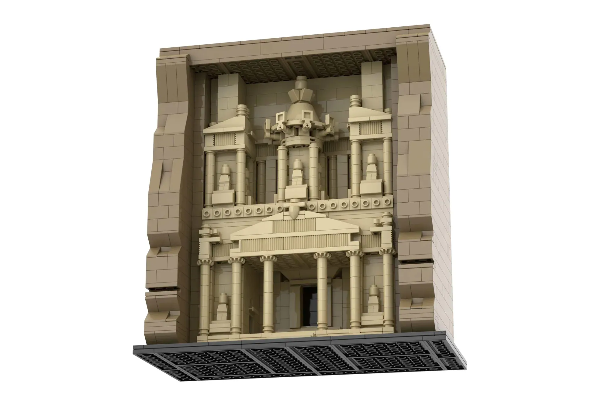 Al Khazneh Al Faroun (Treasury Palace - PETRA) | LEGO® Ideas