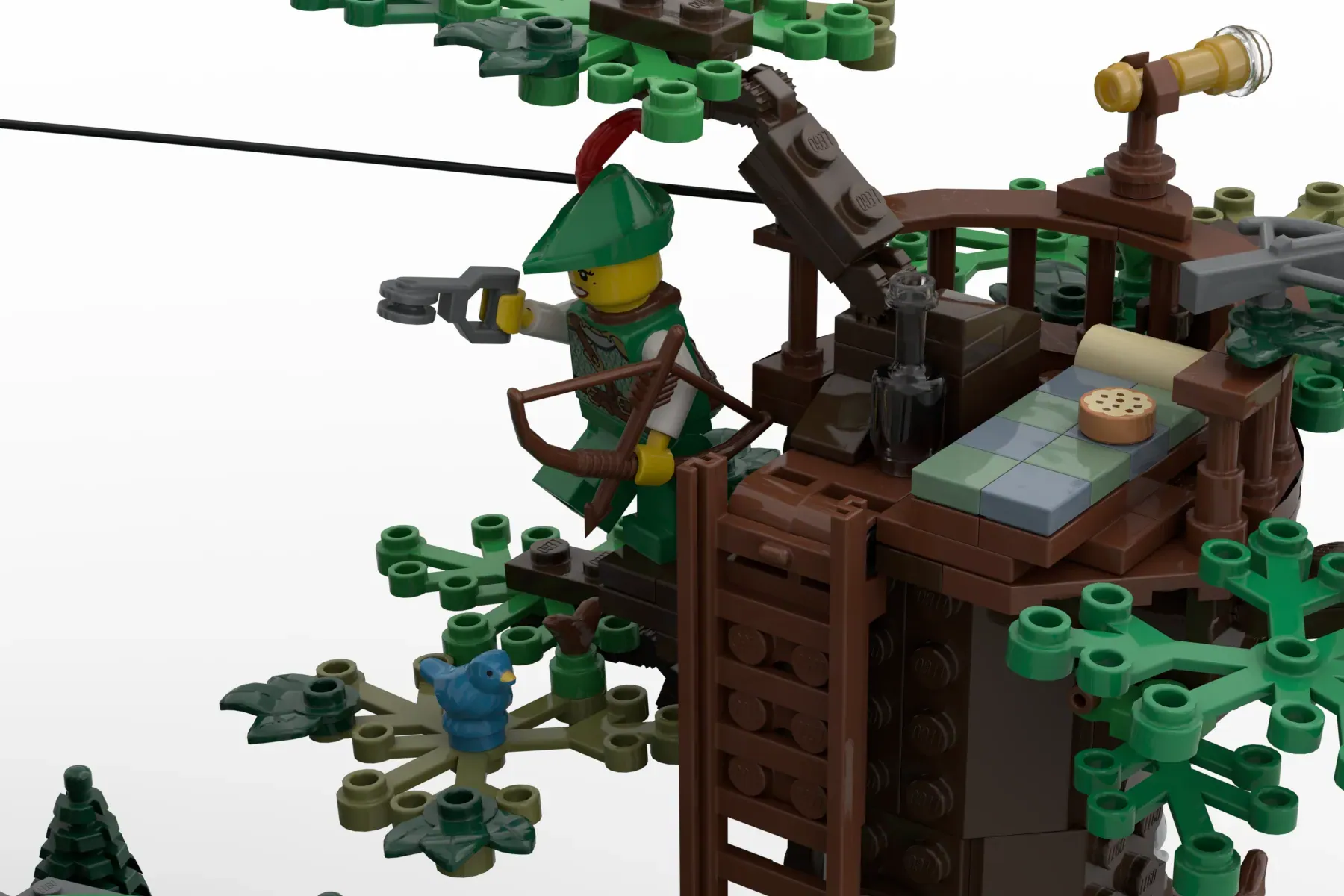 Forestmen Waterfall Hideout | LEGO® Ideas