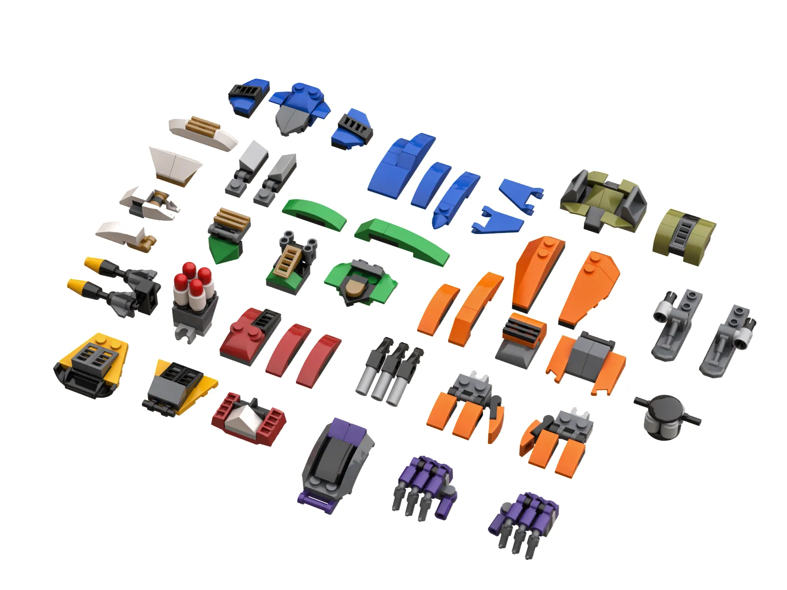 Japanese Mech Design Kit | LEGO® Ideas