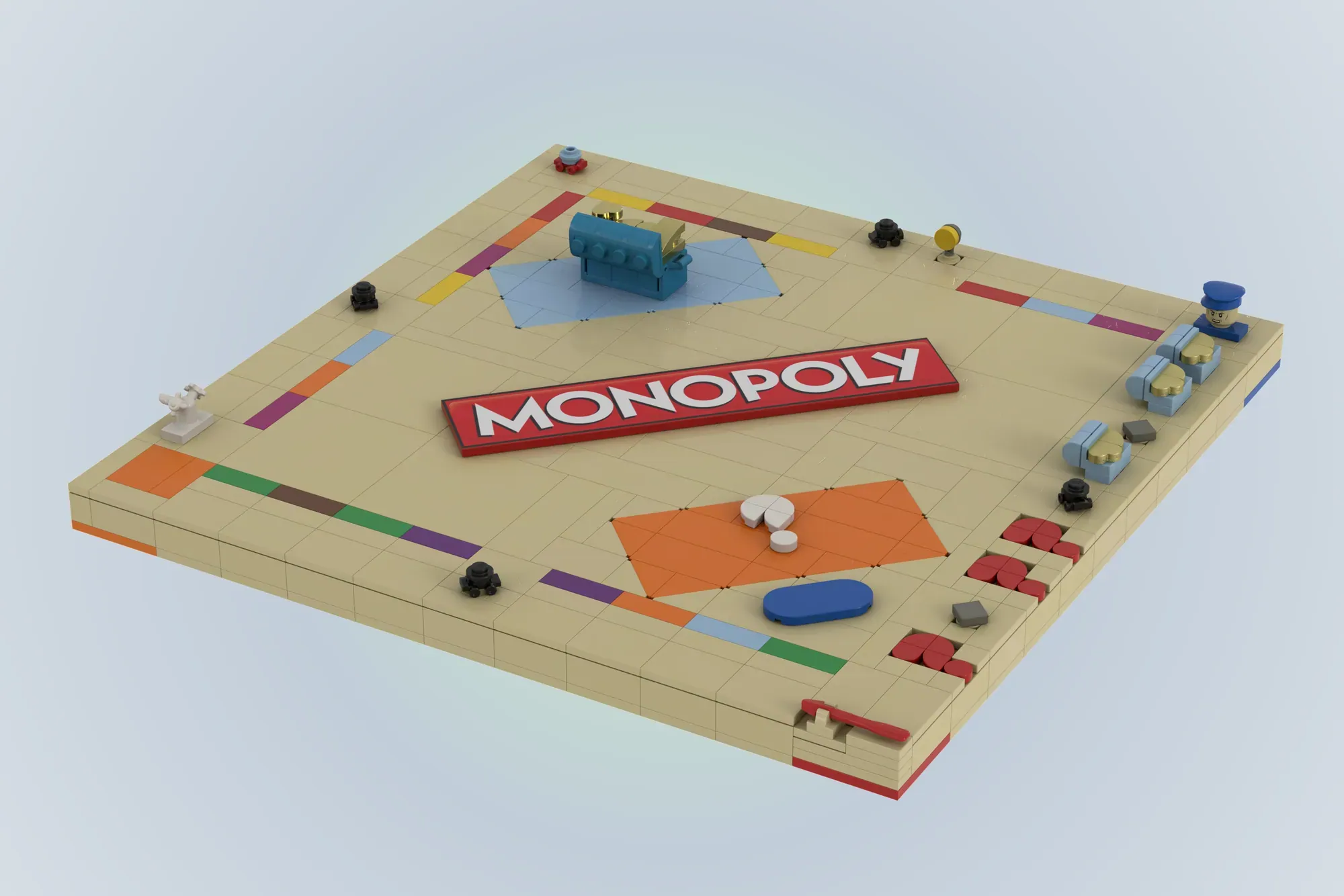 LEGO Customizable Monopoly | LEGO® Ideas