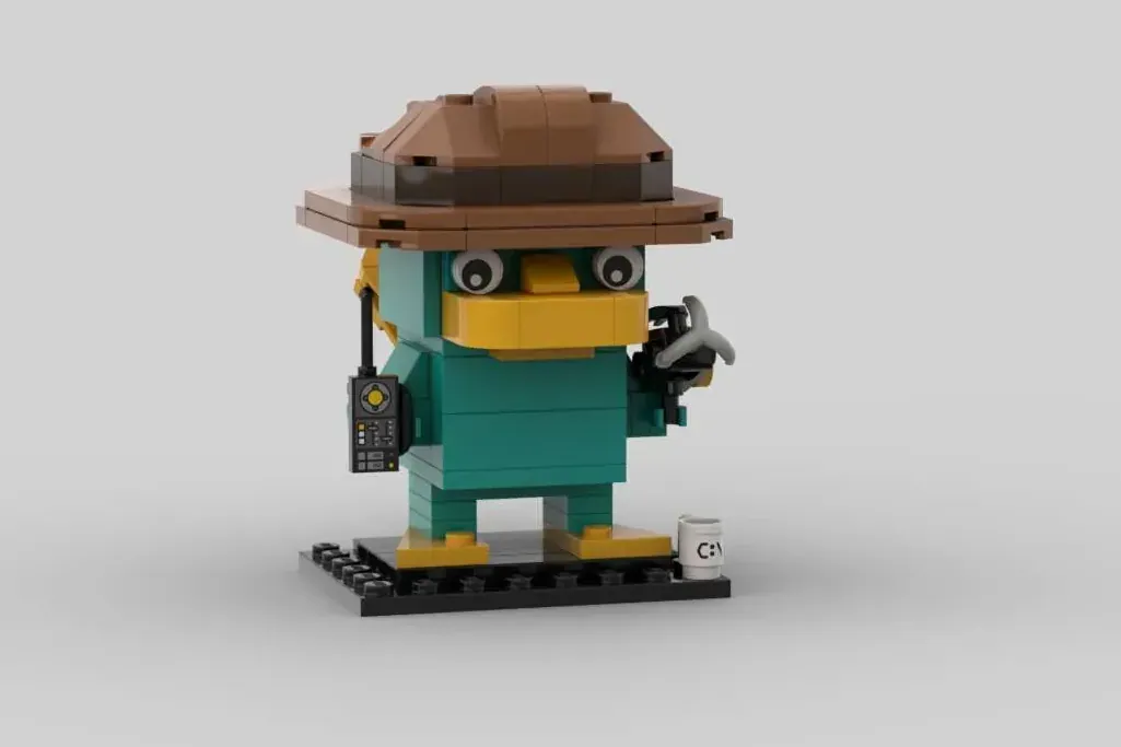 Perry the Platypus (LEGO BrickHeadz Style) | LEGO® Ideas