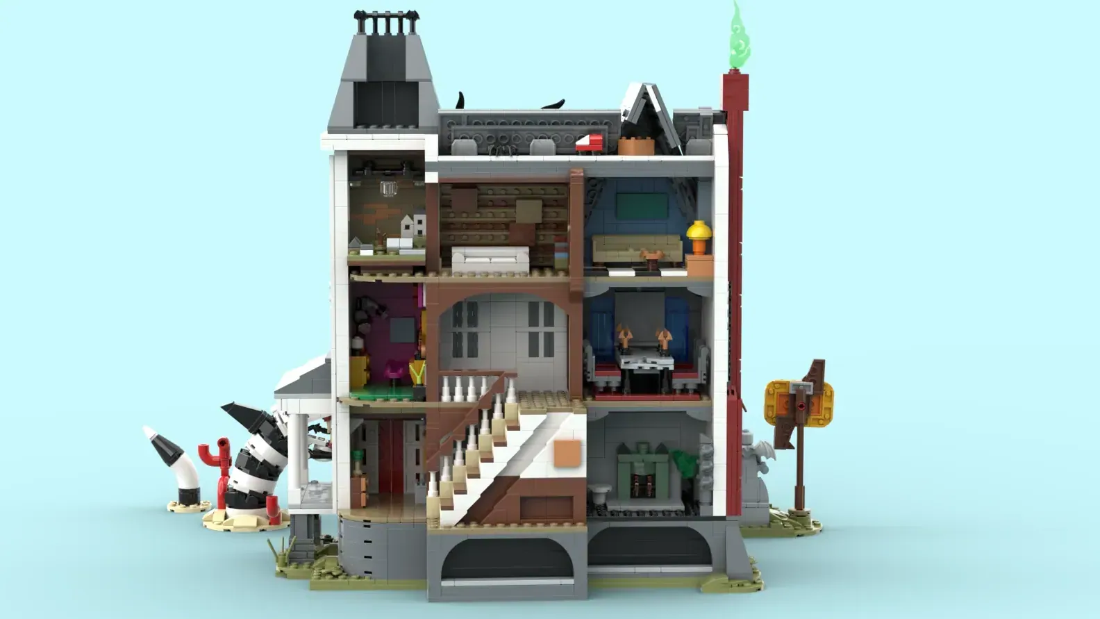 Beetlejuice!: The Maitland's House | LEGO® Ideas