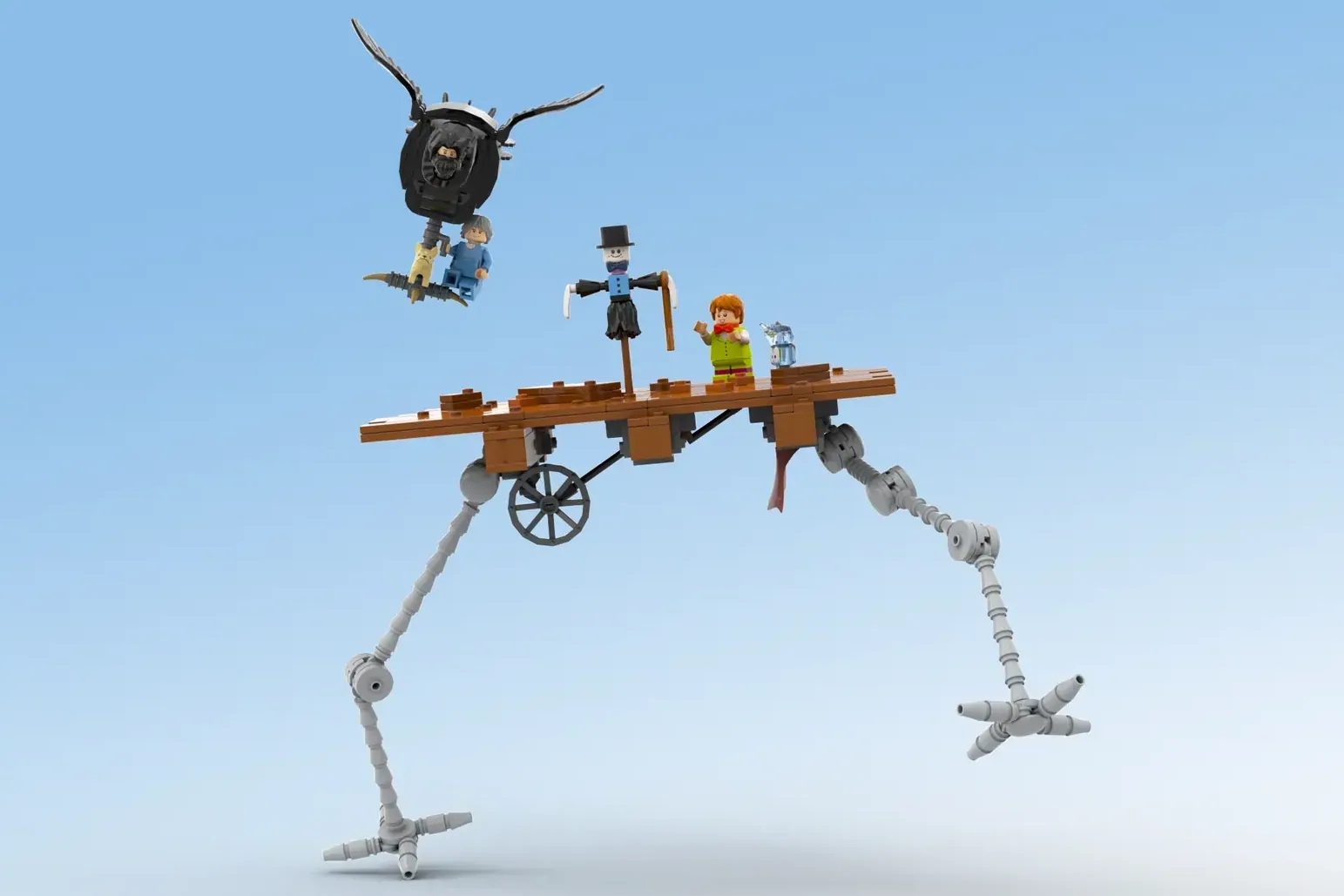 Howl's Moving Castle - Two Legs Version | LEGO® Ideas