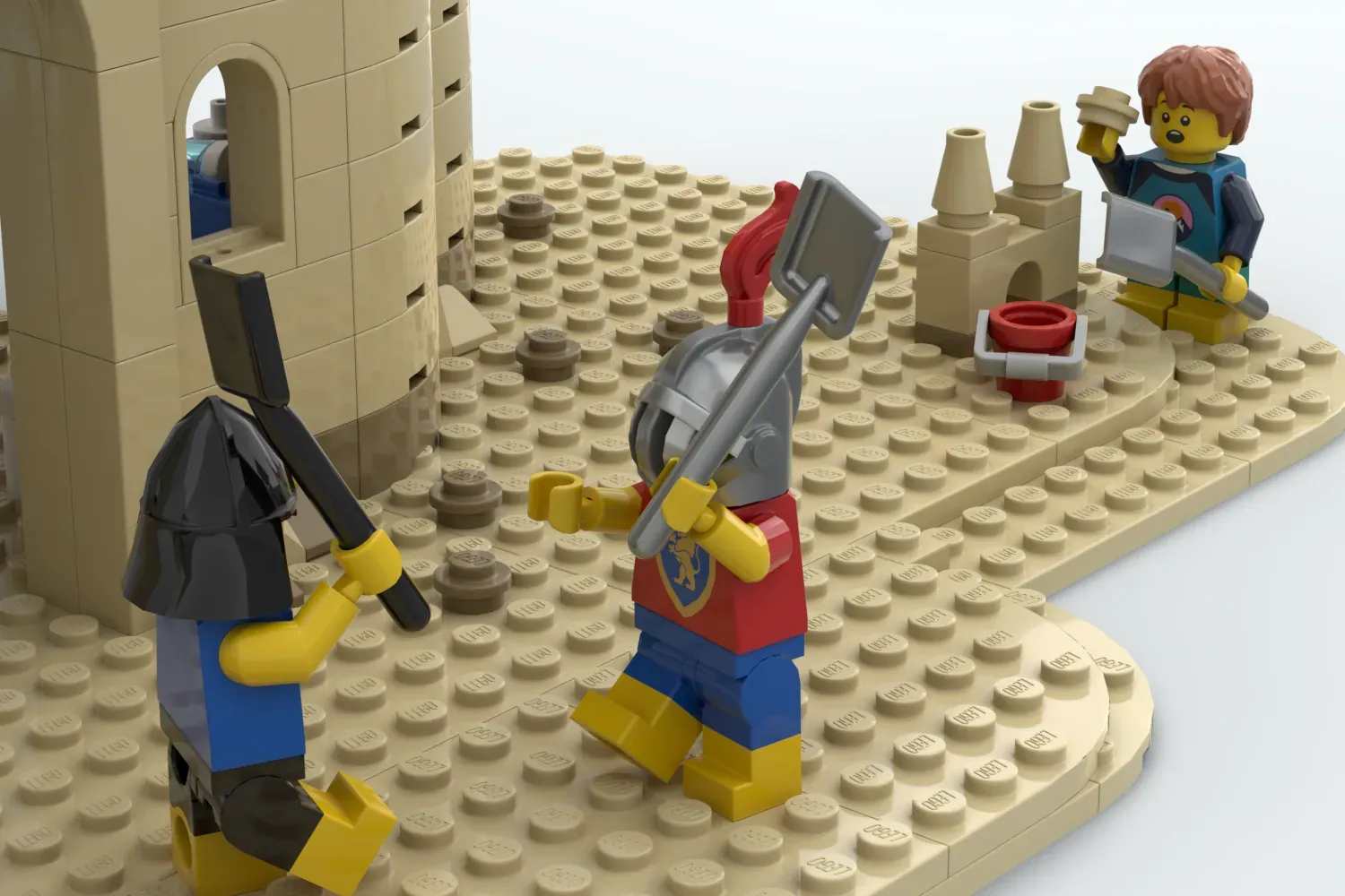 Sandcastle Adventures by the Beach | LEGO® Ideas