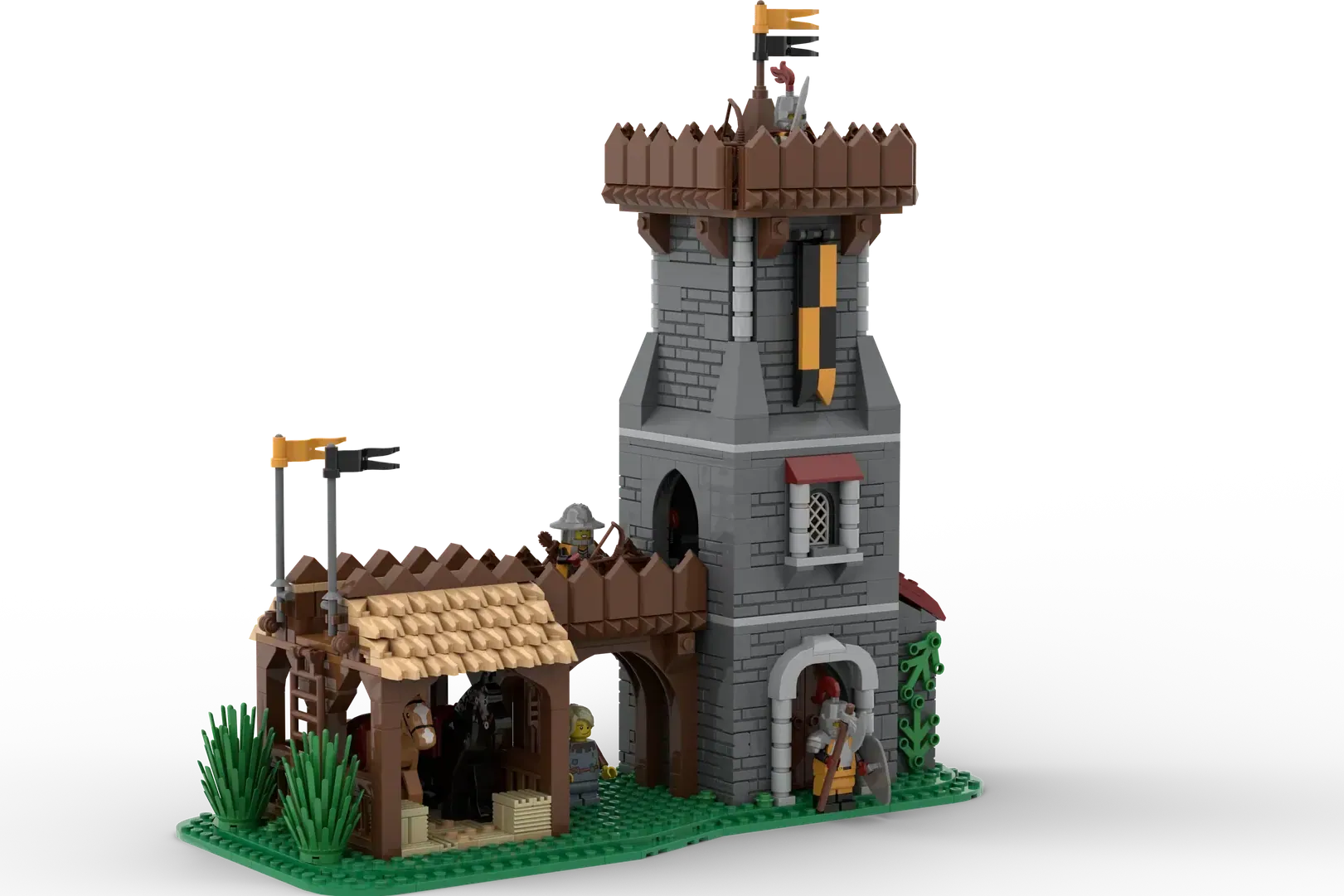 Tournament Knight's Citadel | LEGO® Ideas