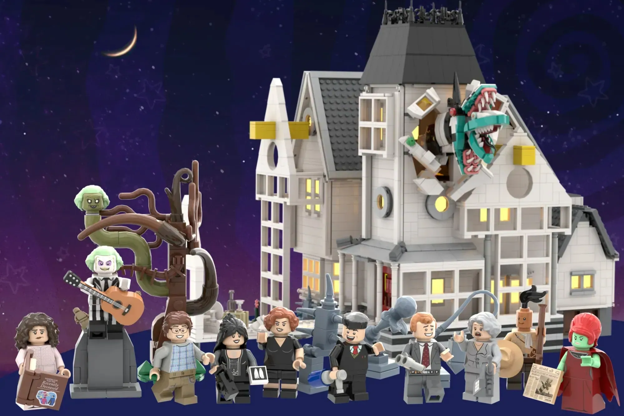 10K Club Interview: Beetlejuice: Ghost House by Jean Jacket | LEGO® Ideas