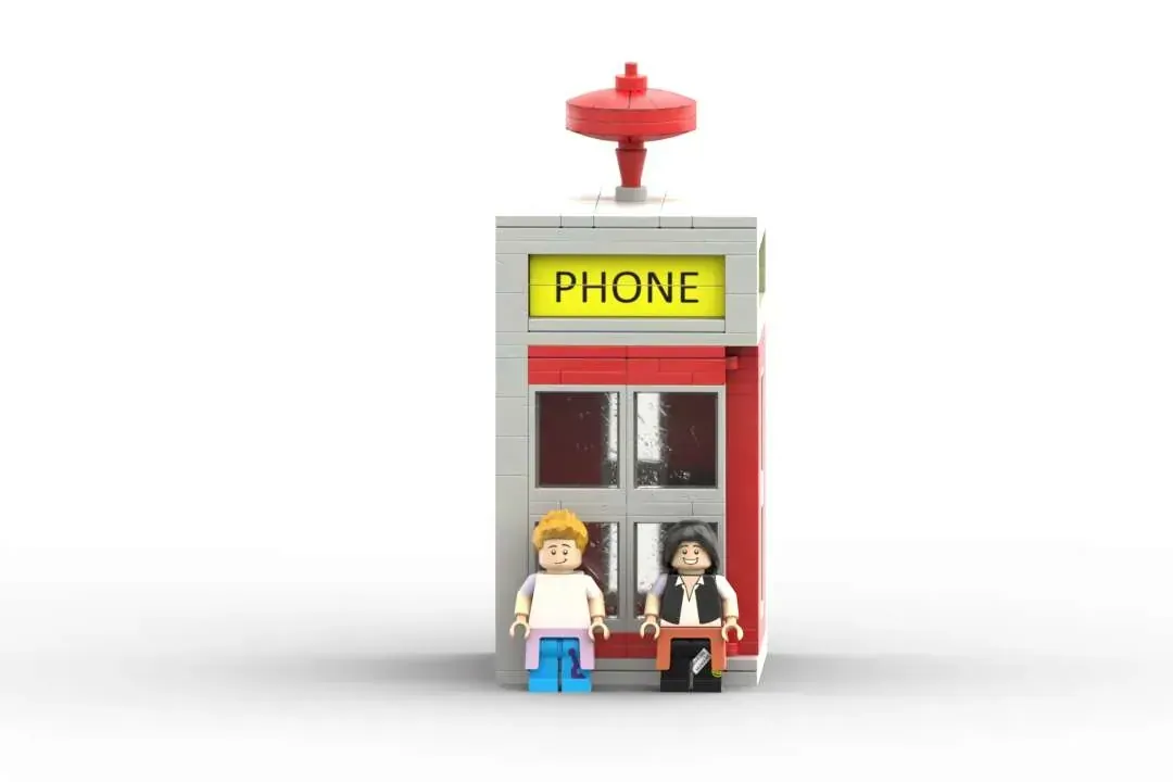 Bill and Ted's Excellent Adventure Phone Booth | LEGO® Ideas