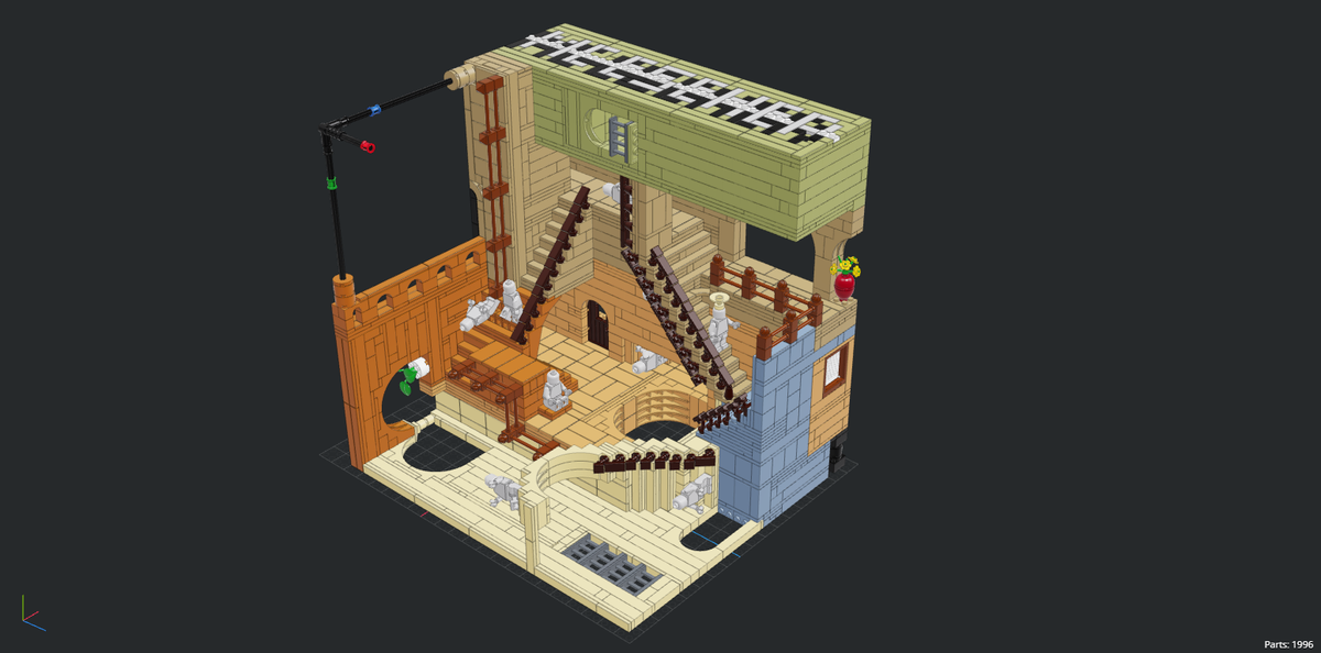 Escher Lego