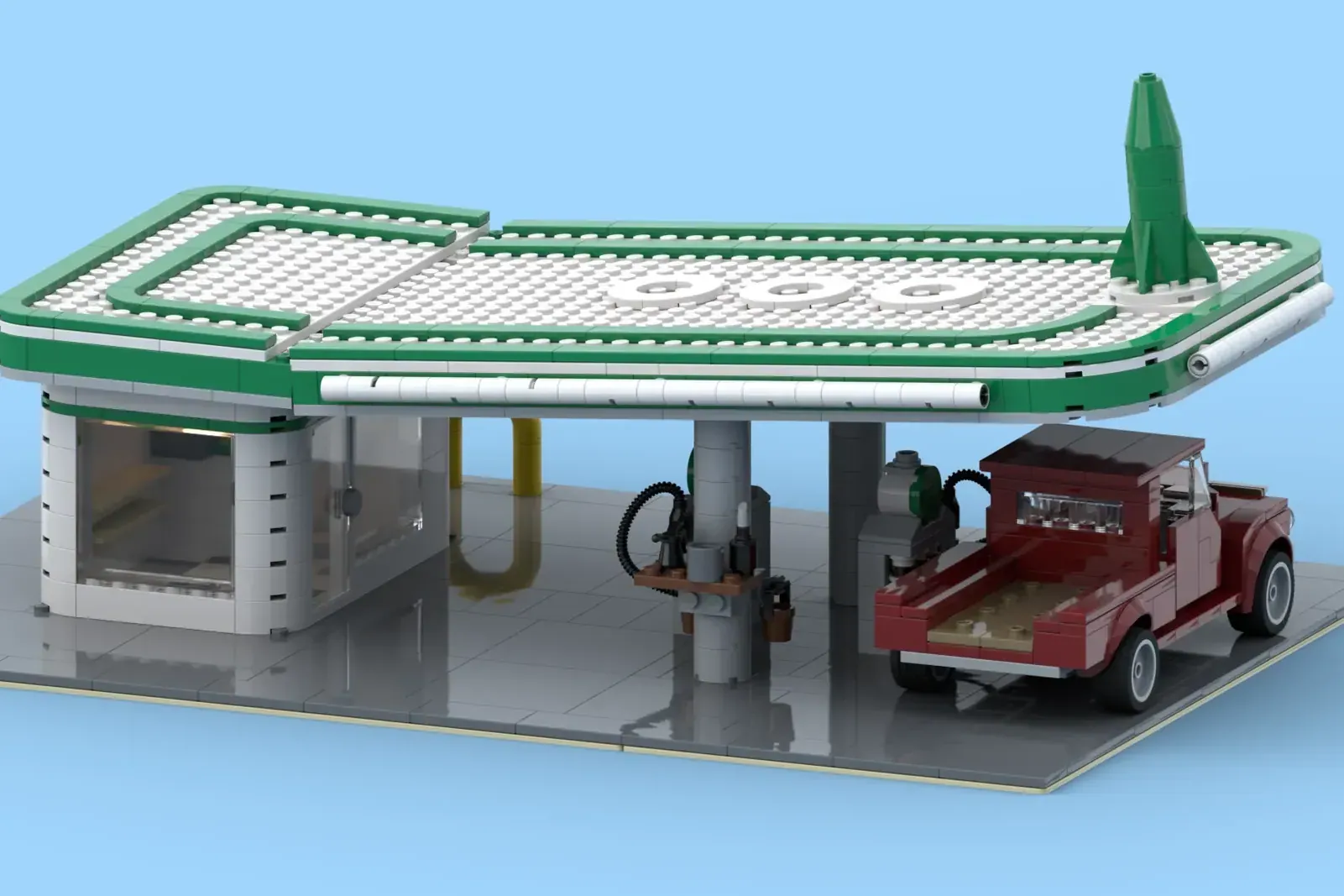 The Service Station | LEGO® Ideas
