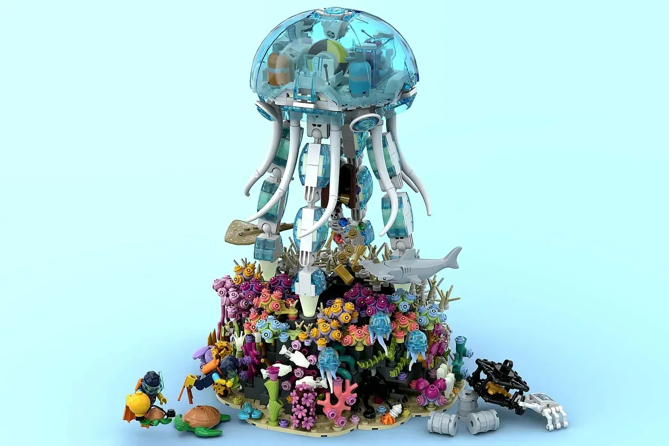 10K Club Interview: ROCKY REEF RESTORATION by uPawelek | LEGO® Ideas