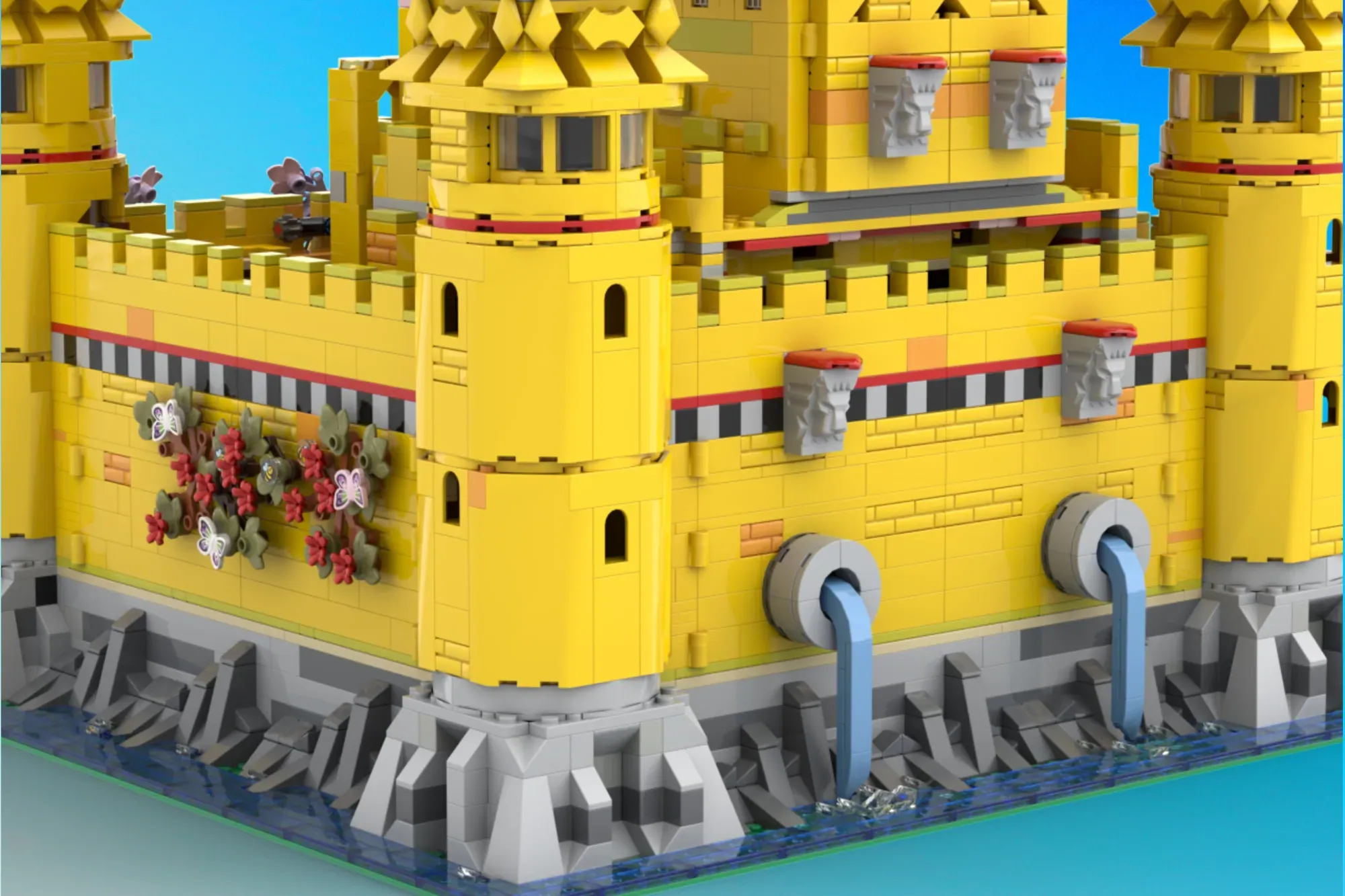 Magnificent Yellow Castle | LEGO® Ideas