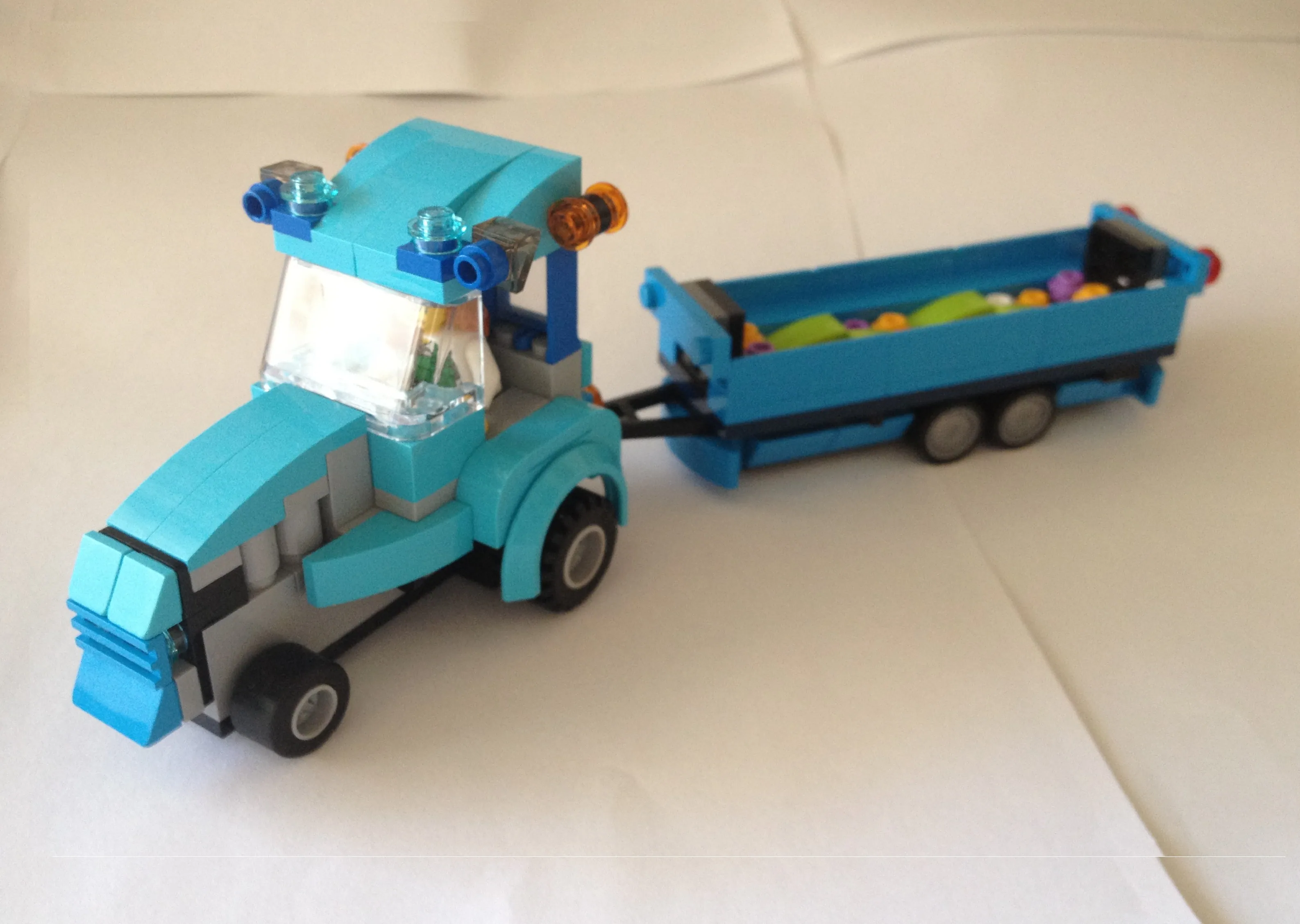 Tractor with Trailer | LEGO® Ideas