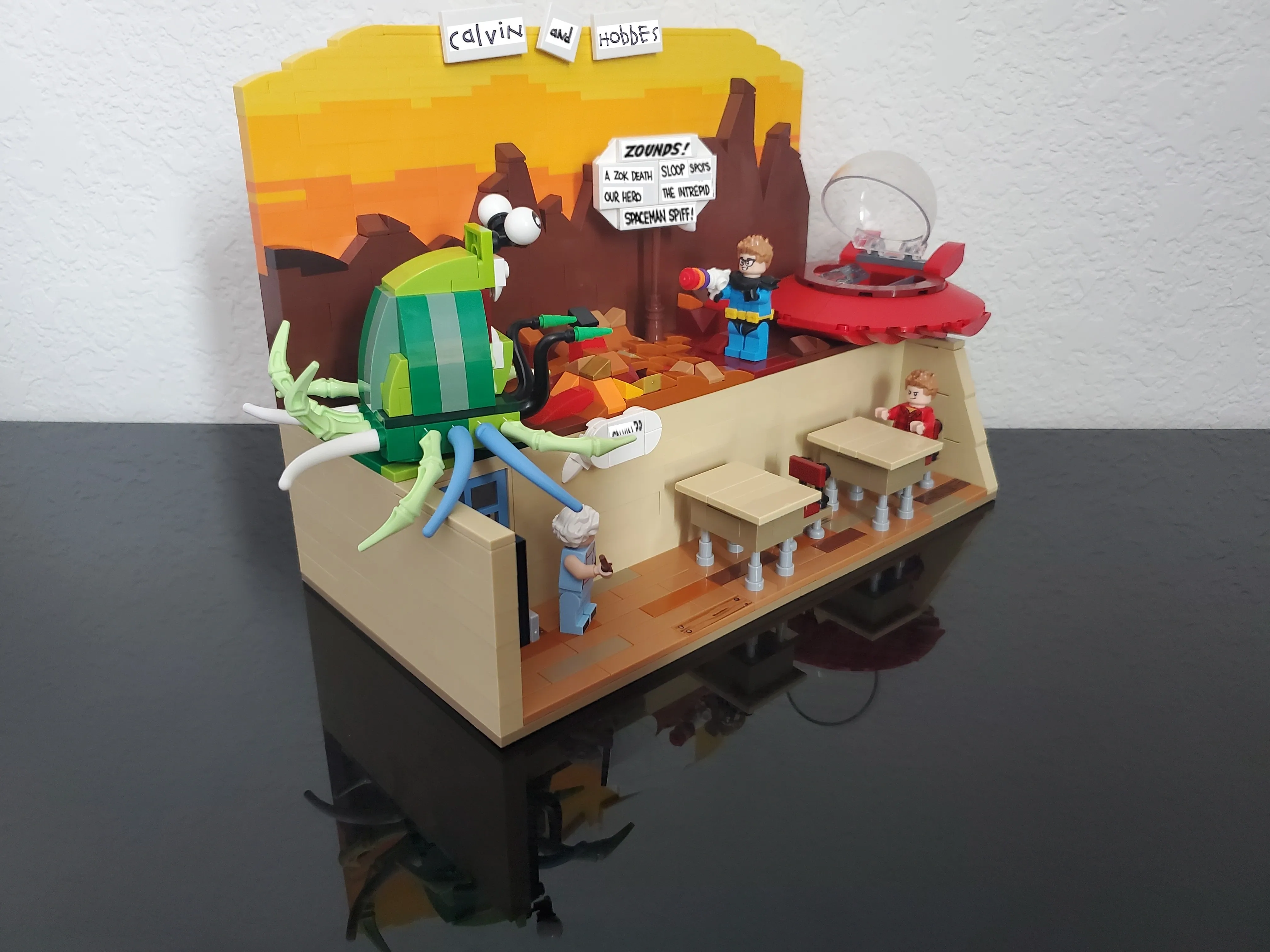 Calvin and Hobbes: Spaceman Spiff | LEGO® Ideas