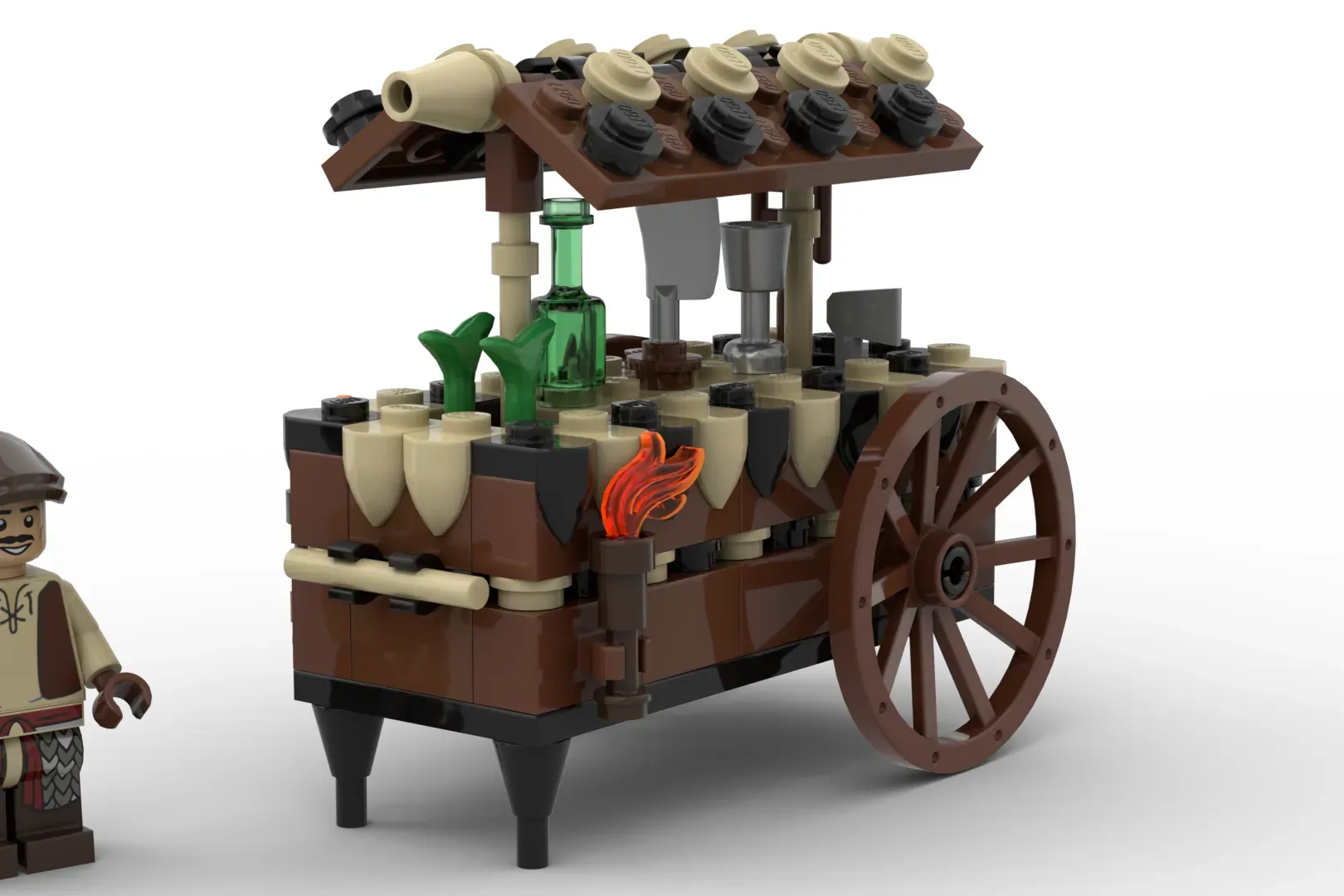 Wheels of Deals: Medival Vendor Cart | LEGO® Ideas