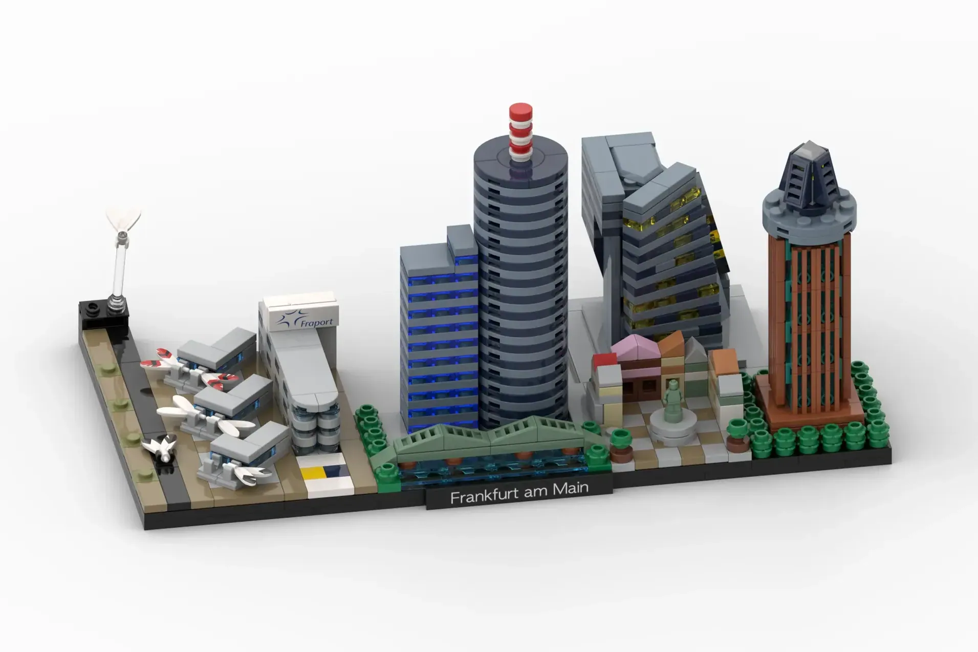 Frankfurt Am Main Skyline | LEGO® Ideas
