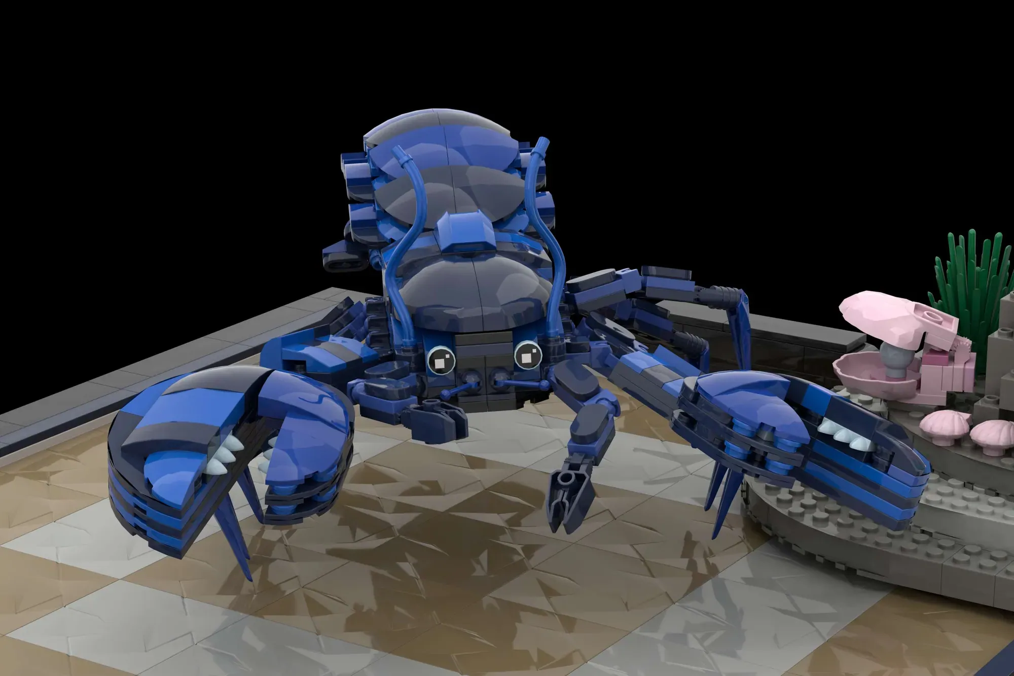 Cutie, the Blue Lobster | LEGO® Ideas