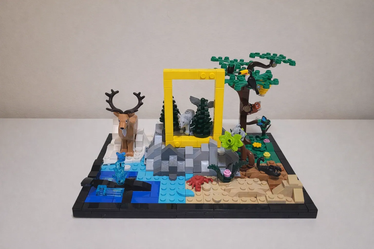 National Geographic Animal Diorama | LEGO® Ideas