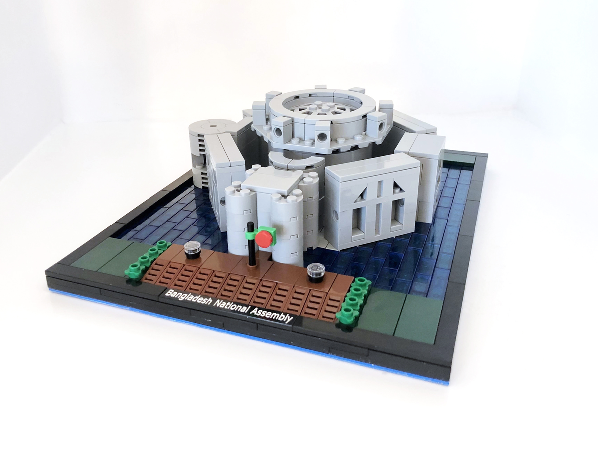 LEGO IDEAS - Bangladesh National Parliament (Jatiyo Sangshad Bhaban)