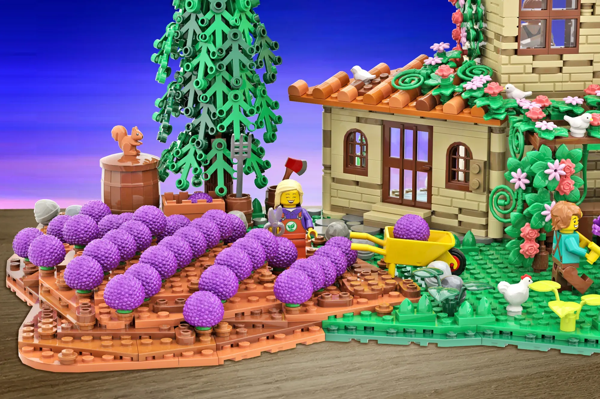 Lavender Fields Villa | LEGO® Ideas