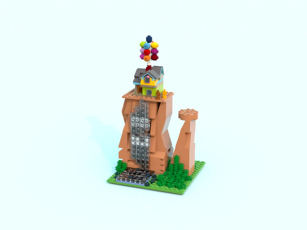 Up-Paradise Falls | LEGO® Ideas