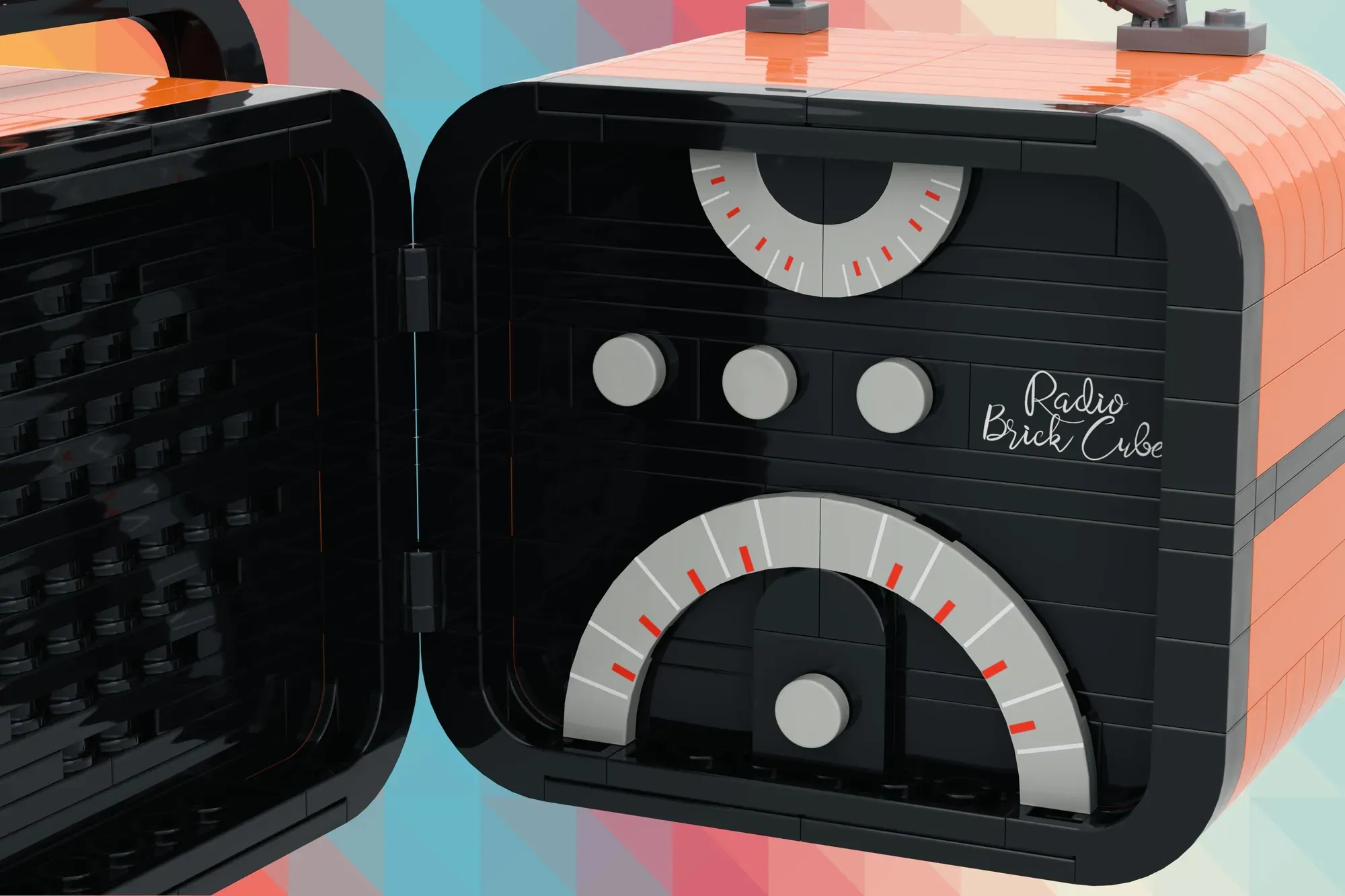 Radio Brick Cube | LEGO® Ideas