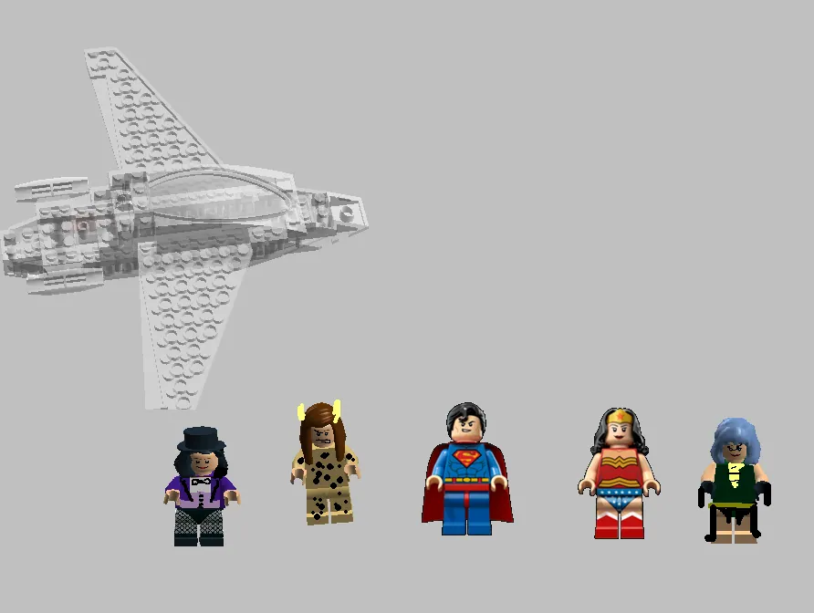 Wonder Woman's invisible jet | LEGO® Ideas
