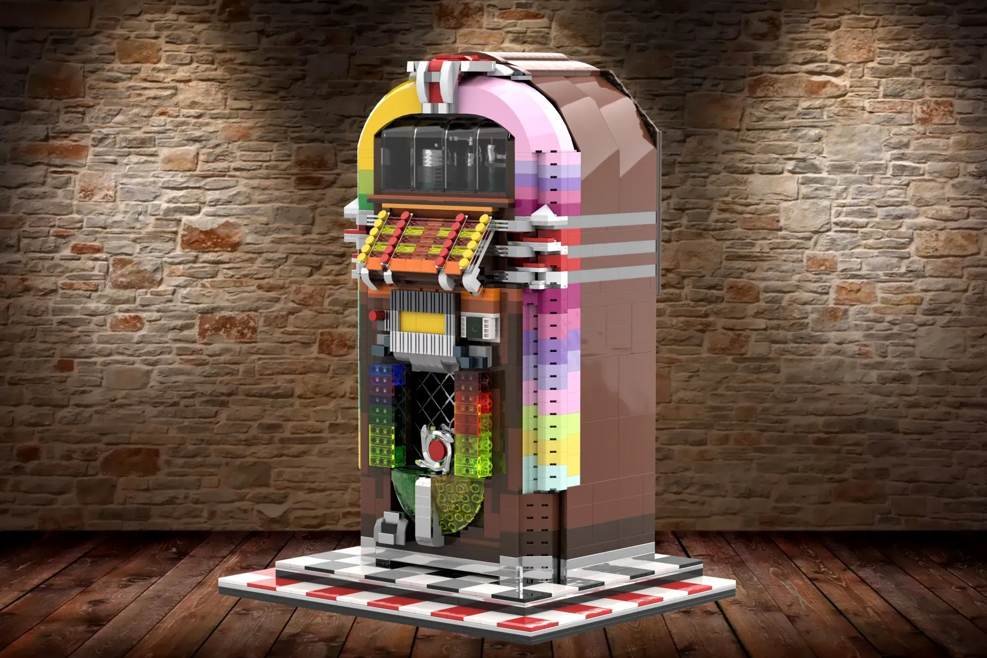 Jukebox With Bluetooth Speaker | LEGO® Ideas