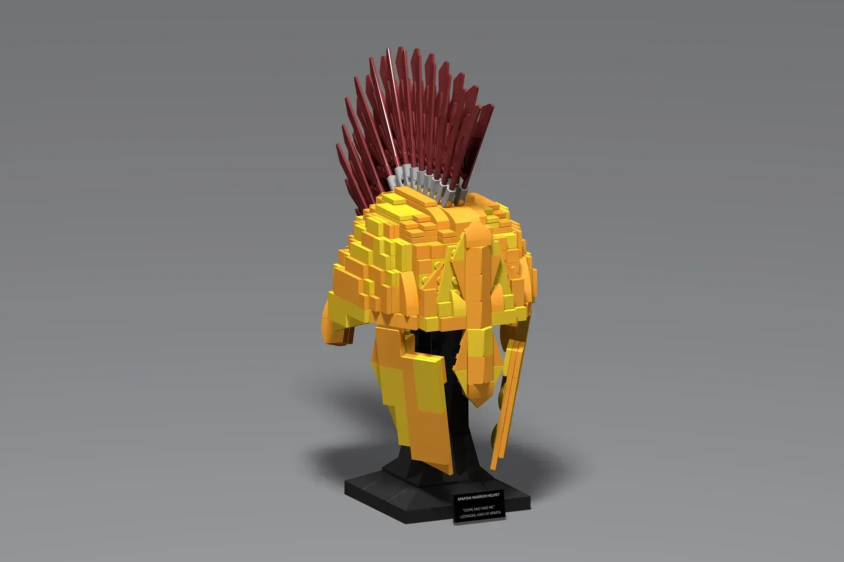 Spartan Warrior Helmet – Echoes of Ancient Greece | LEGO® Ideas