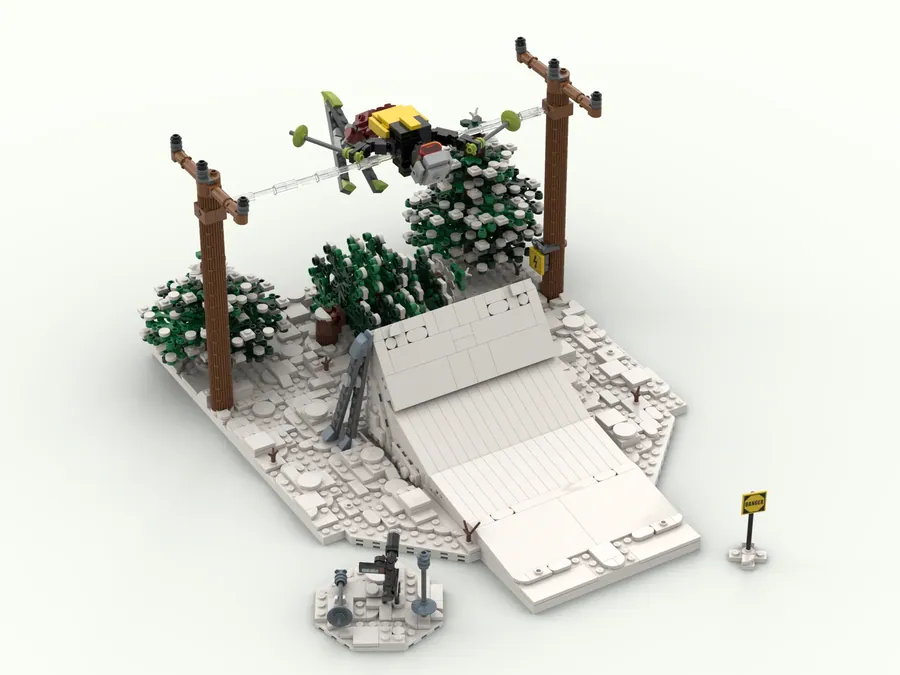 The Art of Adrenaline (Freestyle Skiing) | LEGO® Ideas