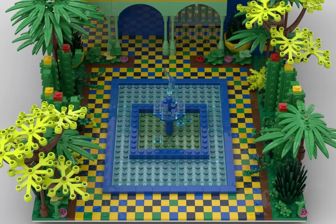 Majorelle Blue Dream | LEGO® Ideas