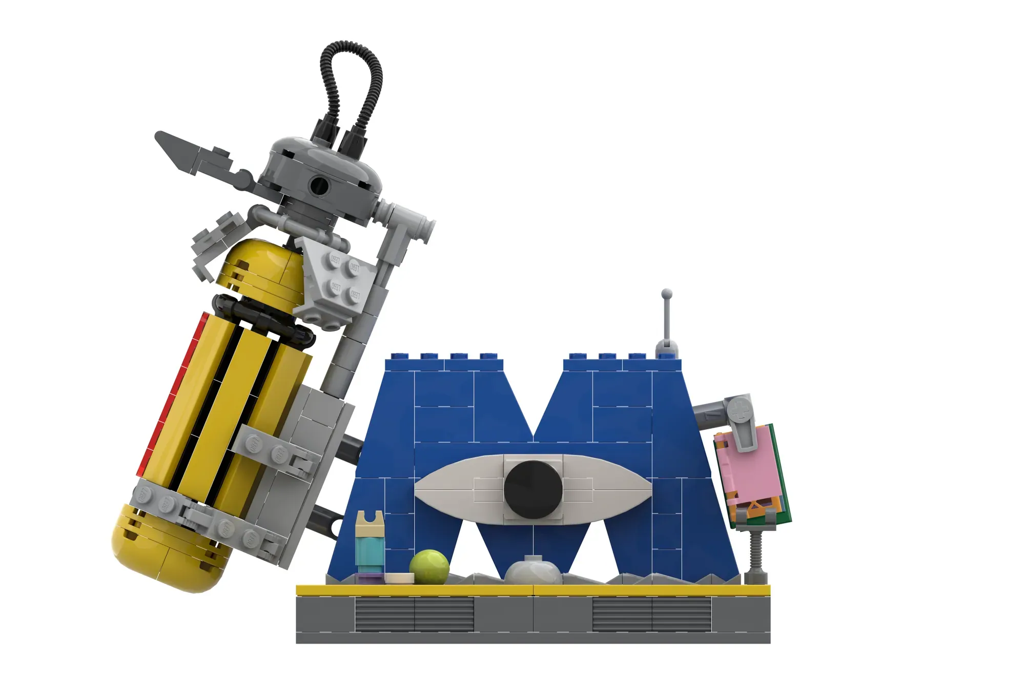 Monsters, Inc. Diorama | LEGO® Ideas