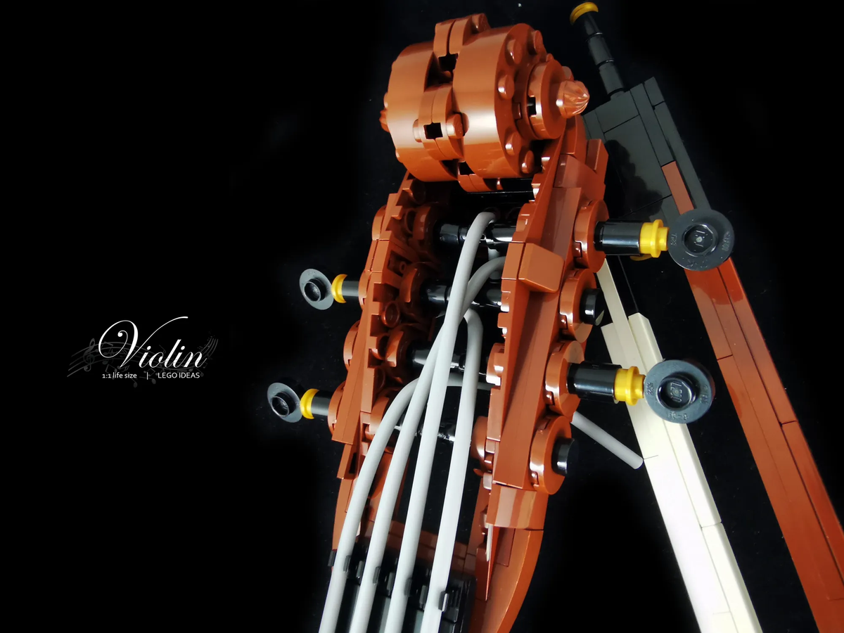 10K CLUB INTERVIEW: VIOLIN by Samuel Ho | LEGO® Ideas