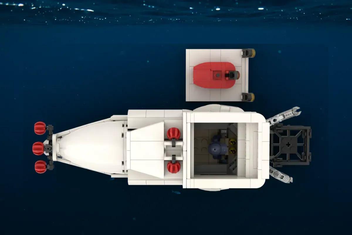 Alvin (DSV-2): Deep-Ocean Submersible | LEGO® Ideas