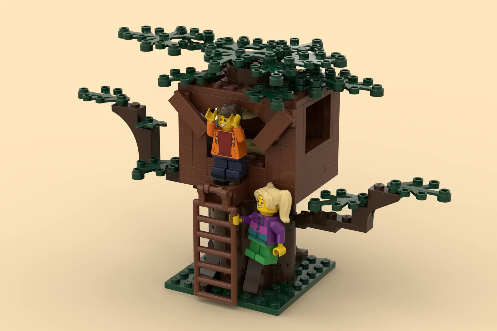 The Terrifying Transforming Treehouse | LEGO® Ideas