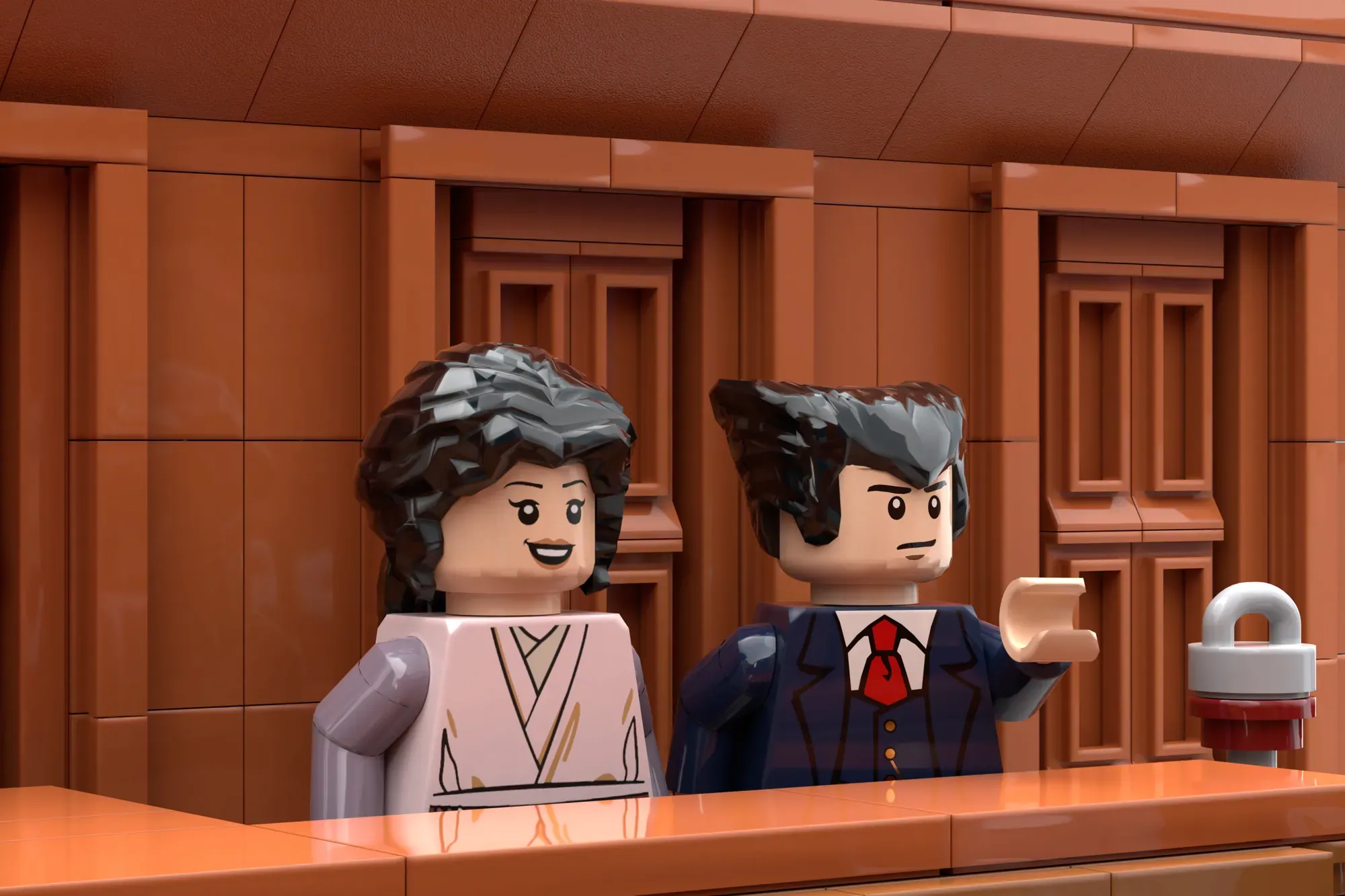 Ace Attorney - Courtroom | LEGO® Ideas
