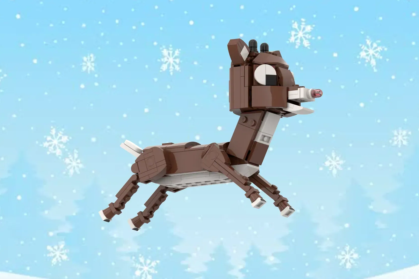 Rudolph the Red-Nosed Reindeer - 60th Anniversary | LEGO® Ideas