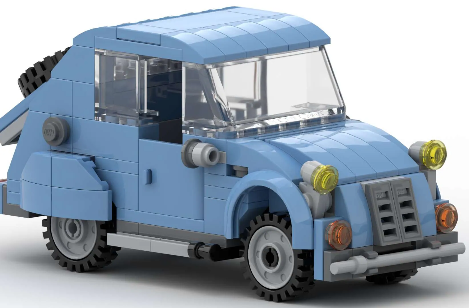 Citroën 2CV "4 Wheels Under 1 Umbrella" v2 | LEGO® Ideas